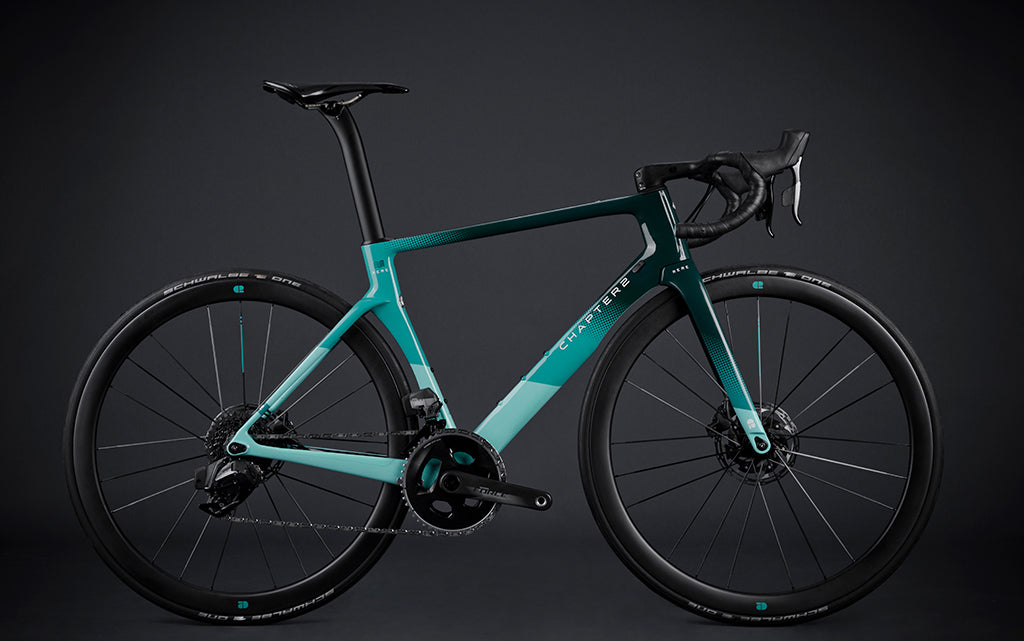 RERE DISC BRAKE FRAMESET (GREEN/AQUA) from Chapter 2 | Cobbled Climbs